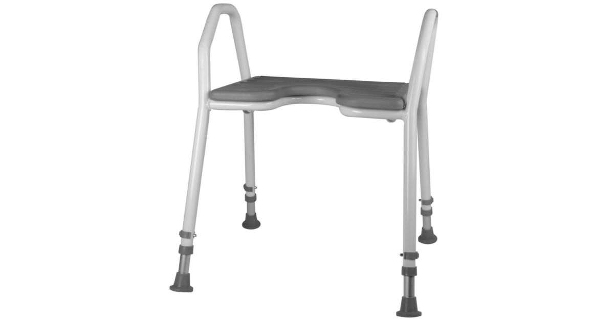 Badestol - Skridsikker og stabil fra kr. 299 hos Handicapmidler.dk