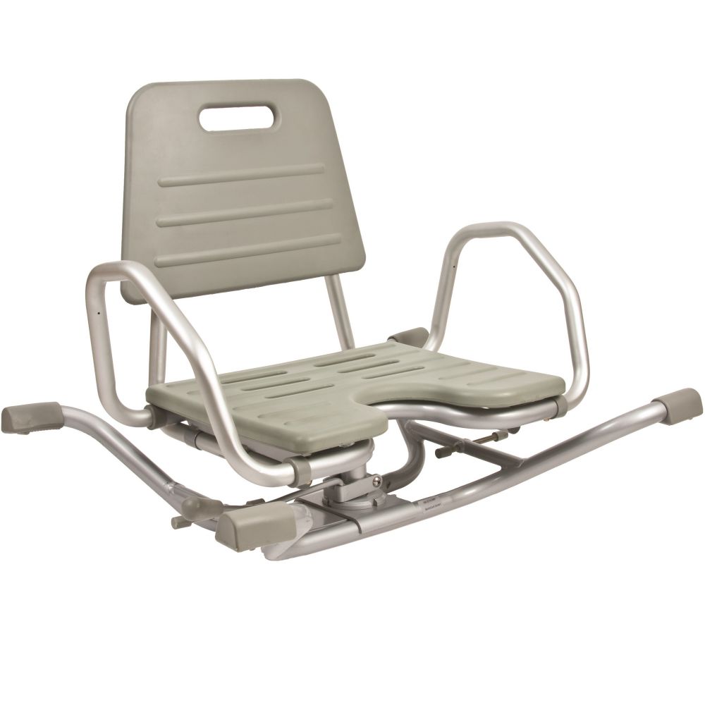 Drejbart badekarsæde af aluminium - Handicapmidler.dk